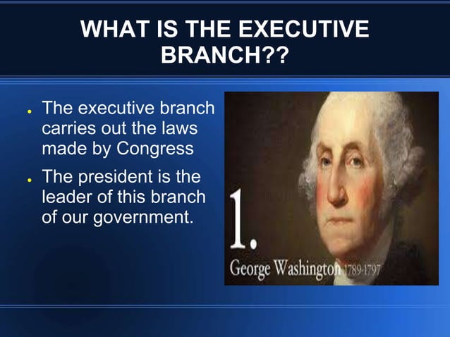 EXECUTIVE BRANCH | PPT