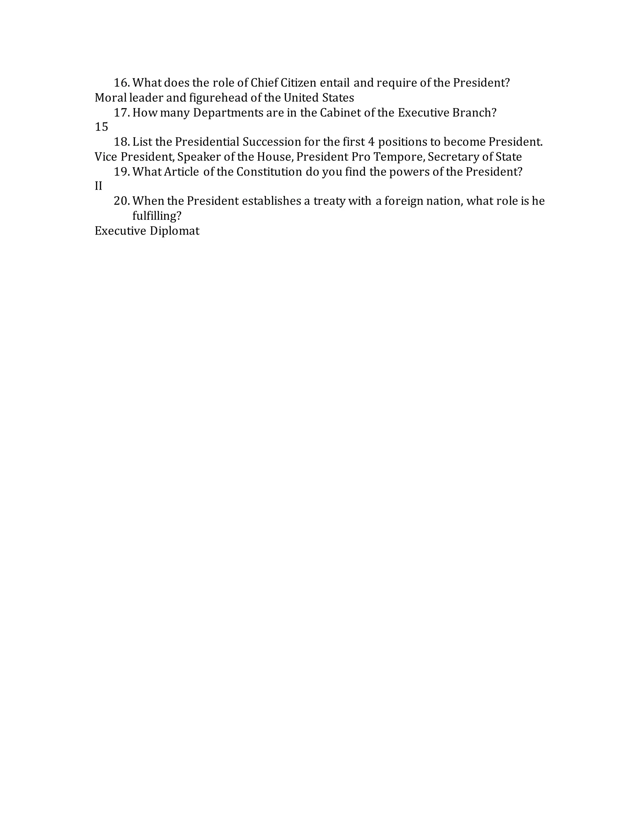Executive branch worksheet | DOCX