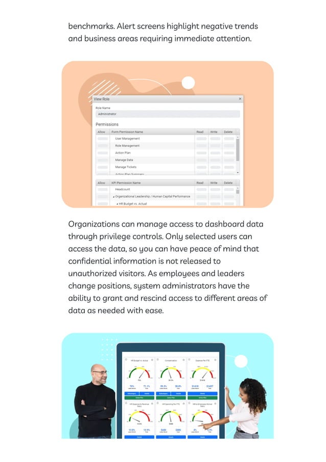 Executive Business Intelligence Dashboards | PDF