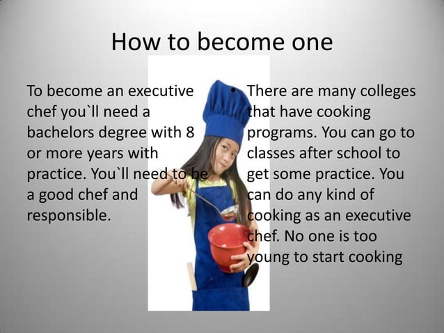 Executive chefs anna grace | PPT