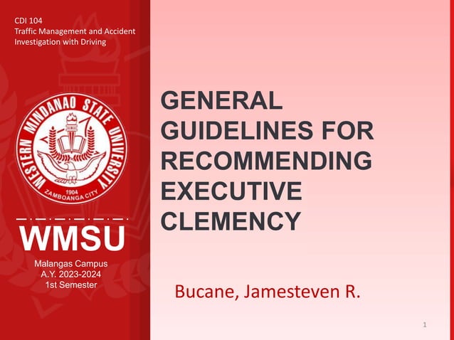Executive Clemency in Philippines (report).pptx