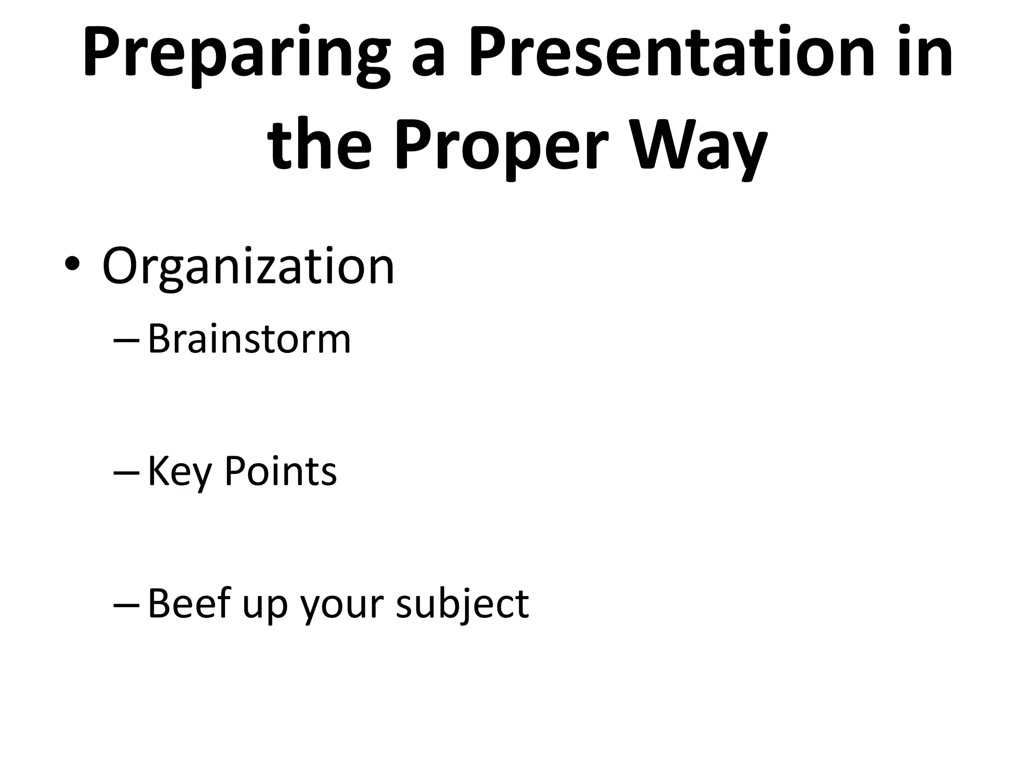 Organizing and Collaborating a Presentation | PPTX