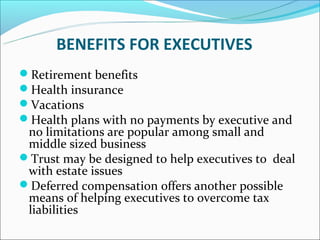 Executive compensation | PPT