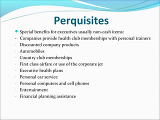 Executive compensation | PPT