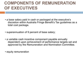 Executive compensation | PPT