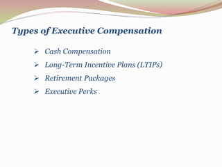 Executive compensation | PPTX