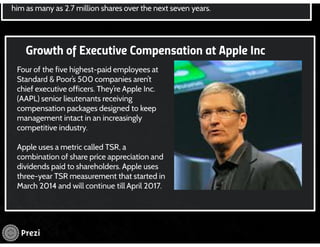 Executive compensation at apple and microsoft compared | PPT