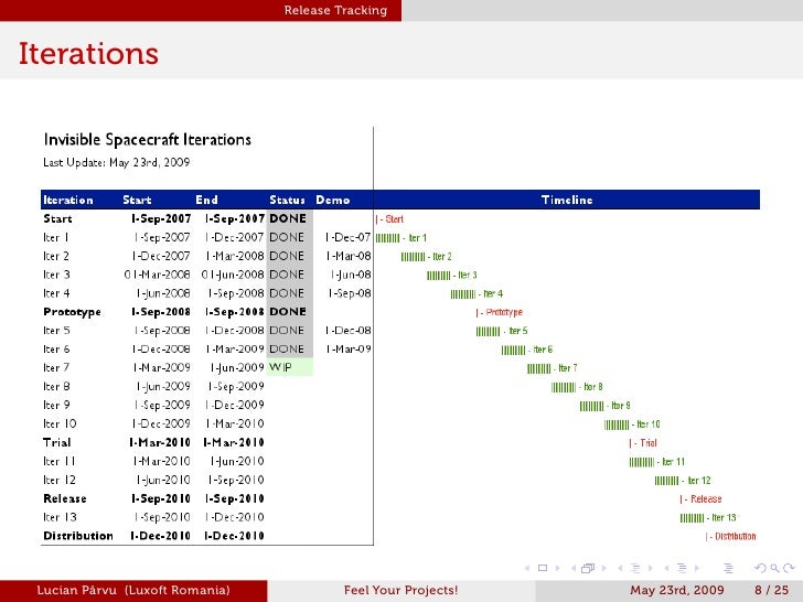 Executive Dashboard Report For Agile Projects