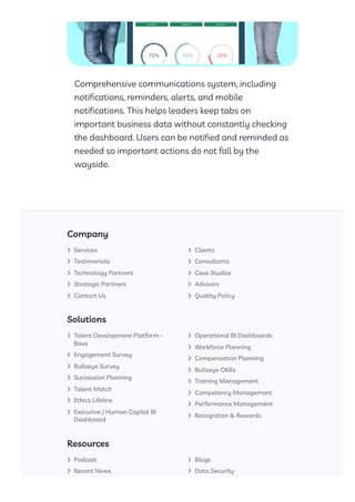 Executive Dashboards. BullseyeEngagement | PDF