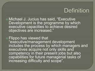 Executive Development | PPTX