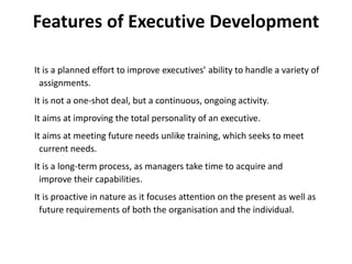 Executive development l12 | PPTX