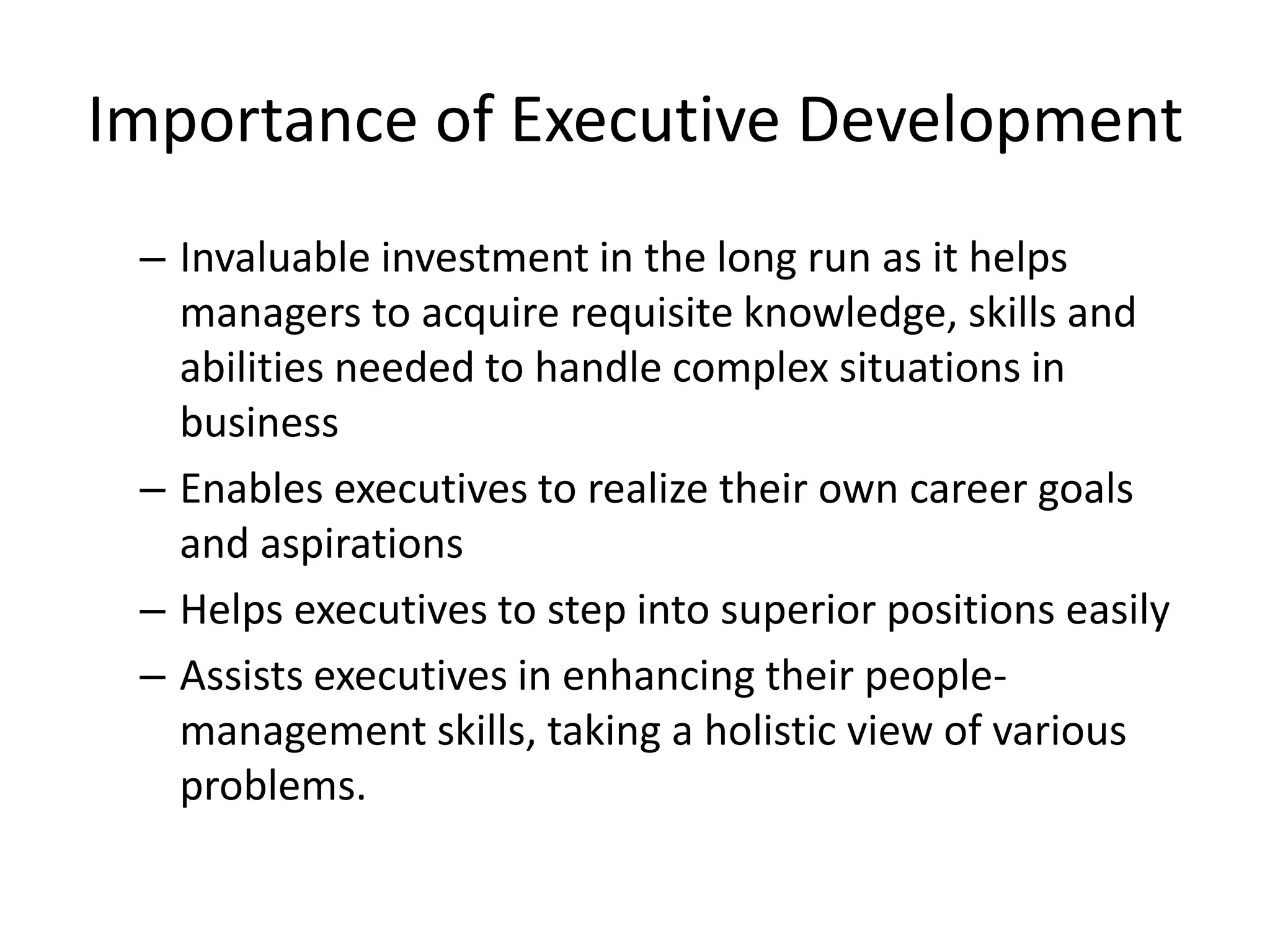 Executive development l9 | PPTX
