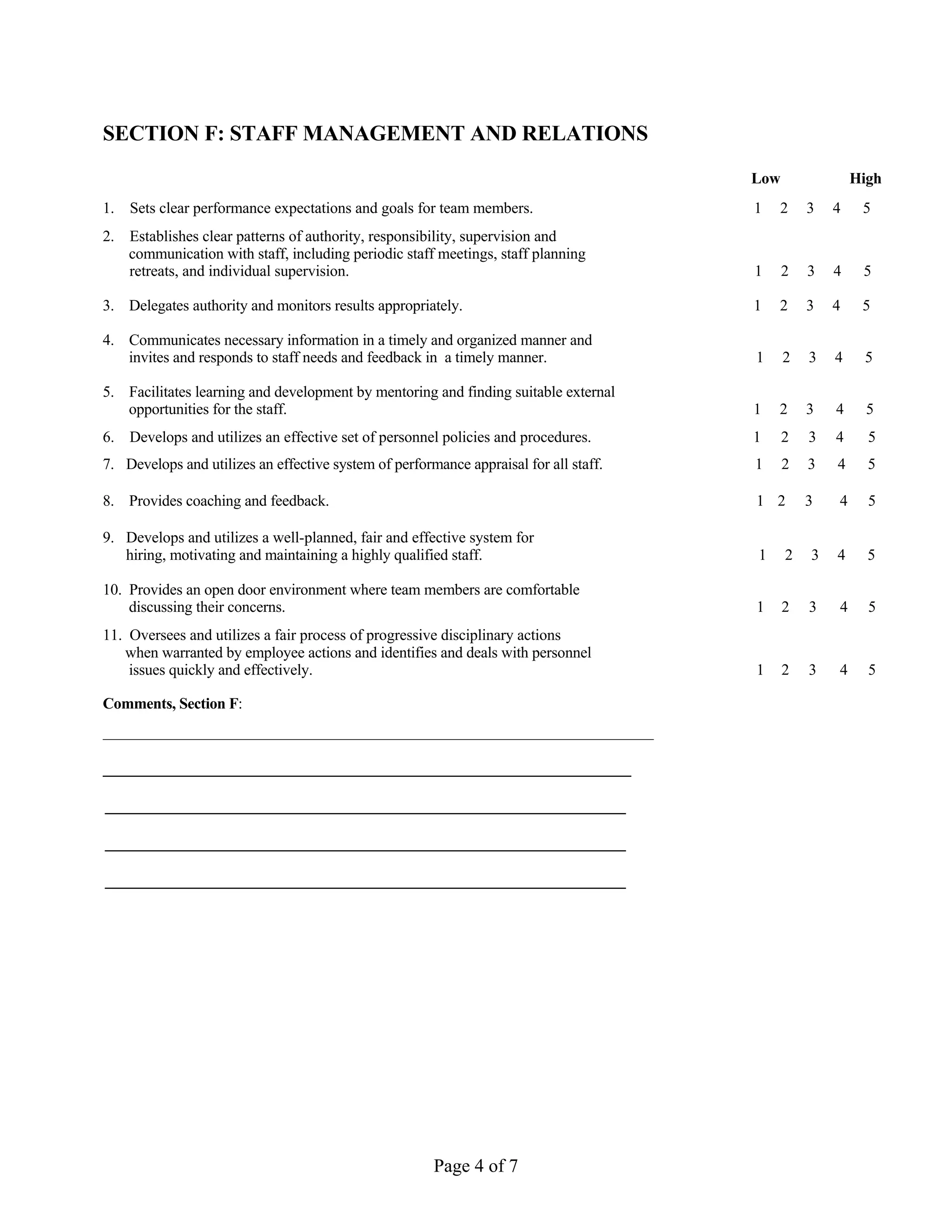 Executive director performance_appraisal | PDF