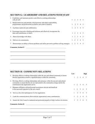 Executive director performance_appraisal | PDF