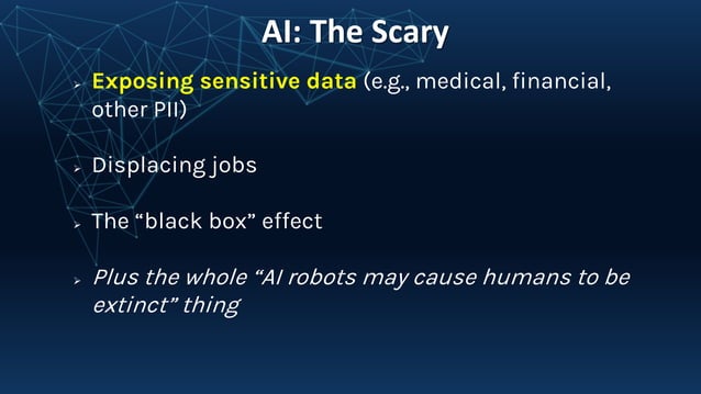 Executive Directors Chat- Artificial Intelligence - The Good, the Bad ...