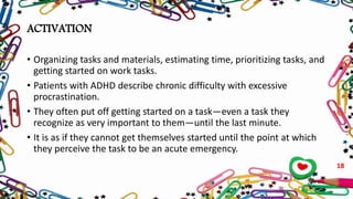 Executive dysfuntion in ADHD | PPTX