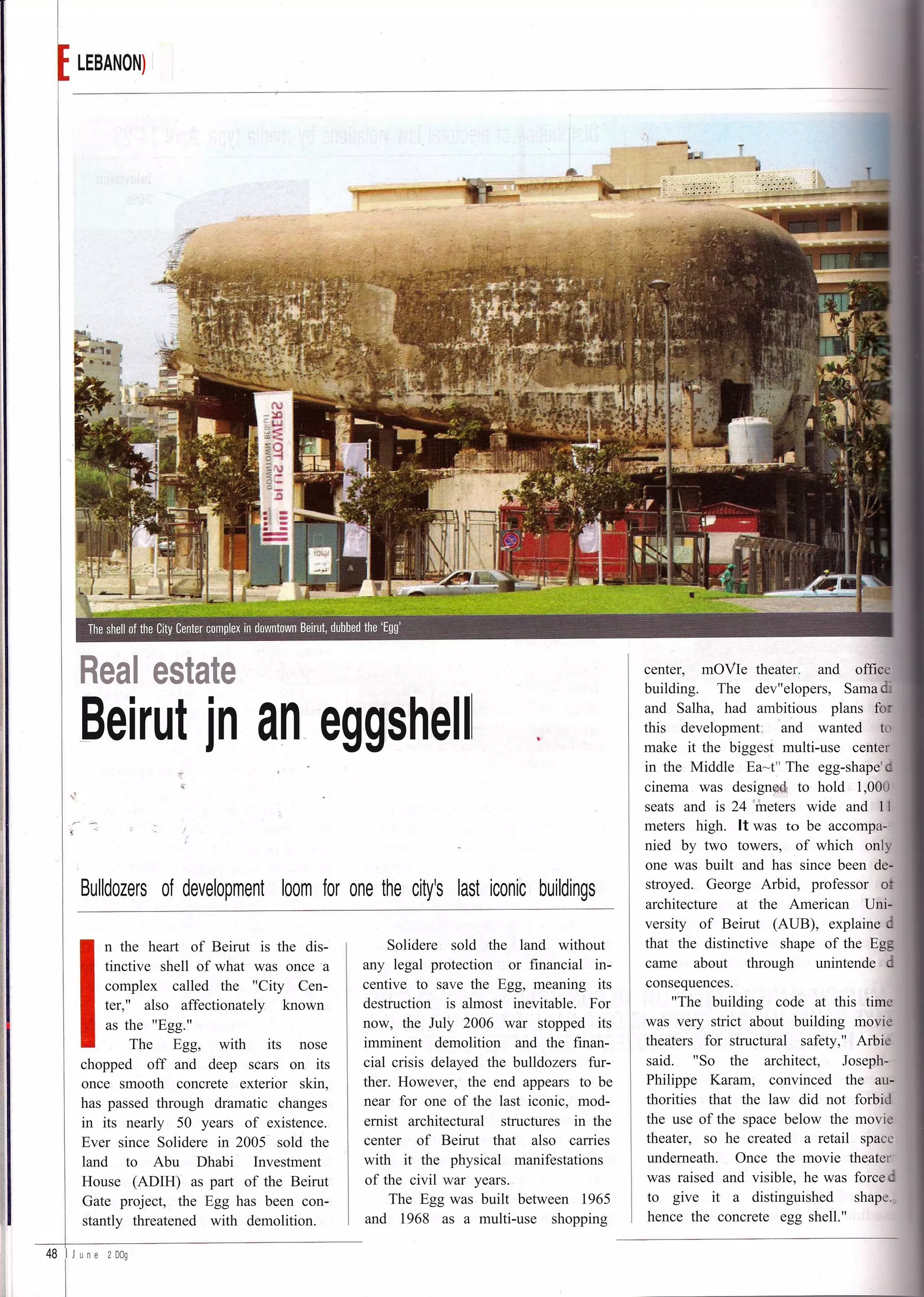 Executive magazine article about the egg | PDF
