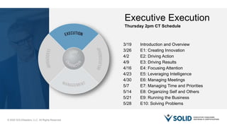 Executive Execution - Introduction and Overview | PPT