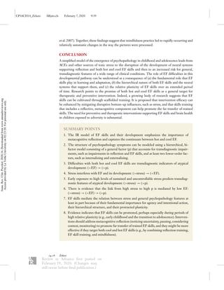 Executive functionandpsychopathology | PDF