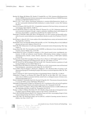 Executive functionandpsychopathology | PDF