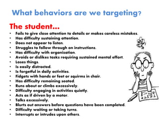 Executive function and Self Regulation for Special Education Students ...