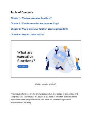 Executive function coaching The definitive guide (2023) | PDF