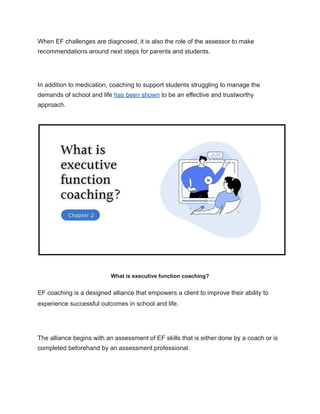 Executive function coaching The definitive guide (2023) | PDF