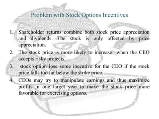 Executive incentivesf | PPT