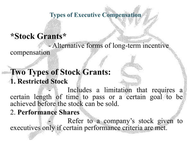 Executive incentivesf | PPT