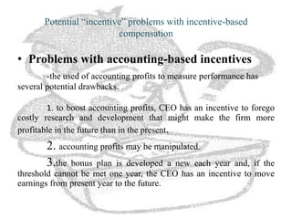 Executive incentivesf | PPT
