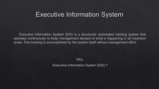 Executive information | PPT