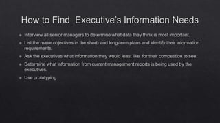 Executive information | PPT