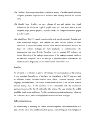 Executive information system | DOC