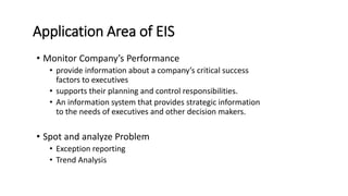 Executive information system ( eis ) | PPTX