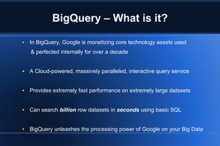Executive Intro to BigQuery | PDF
