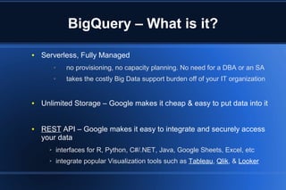 Executive Intro to BigQuery | PDF
