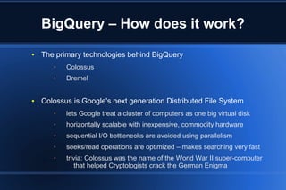Executive Intro to BigQuery | PDF