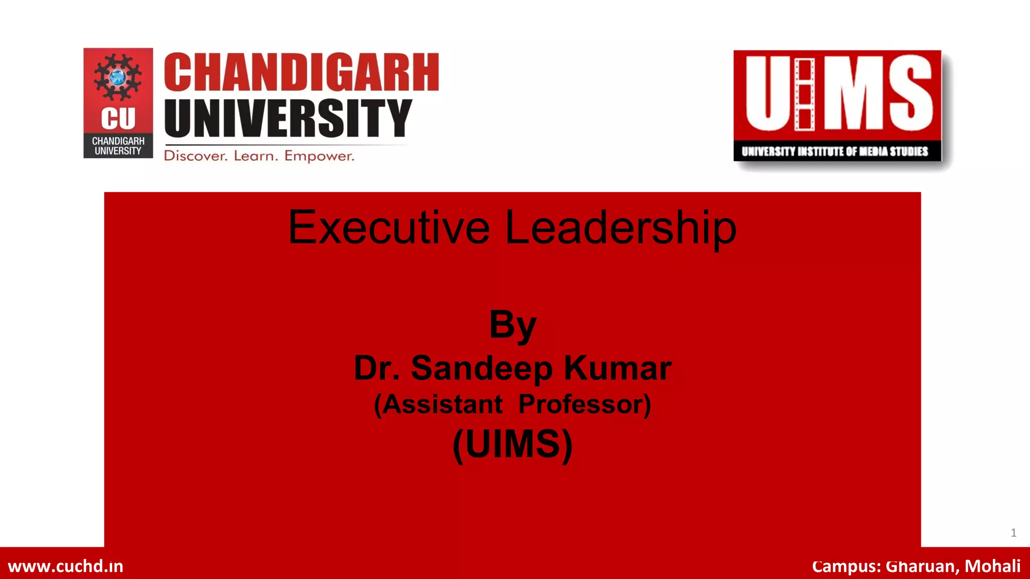 Executive leadership | PPT