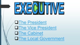 Executive, Legislative, Judiciary.pptx