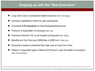 Executive Ltc Presentation | PPT | Eldercare | Family and Relationships