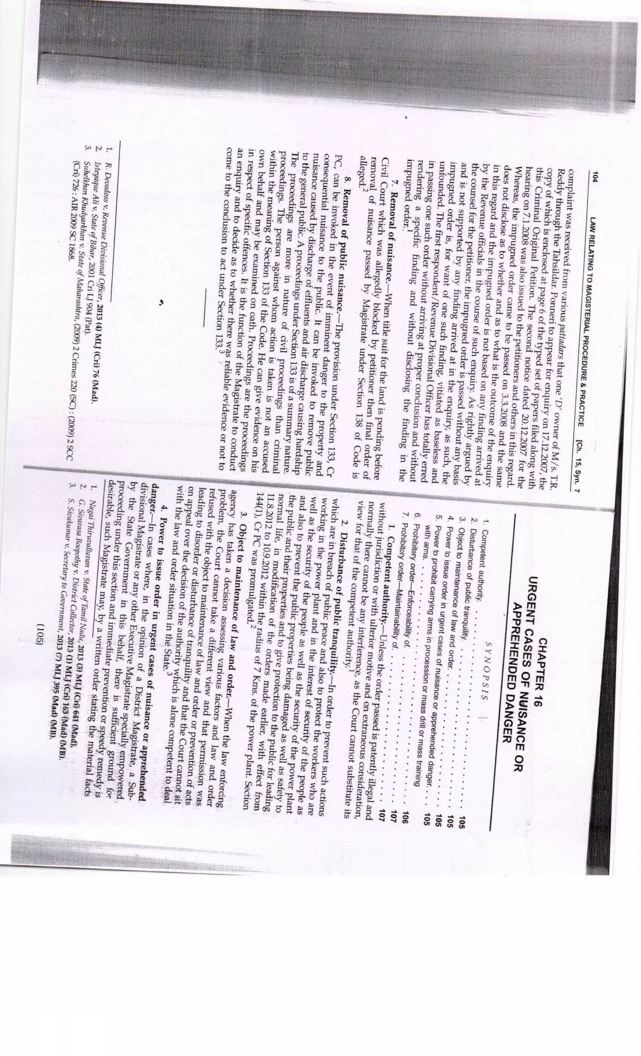 Executive magistrate sections and forms | PDF