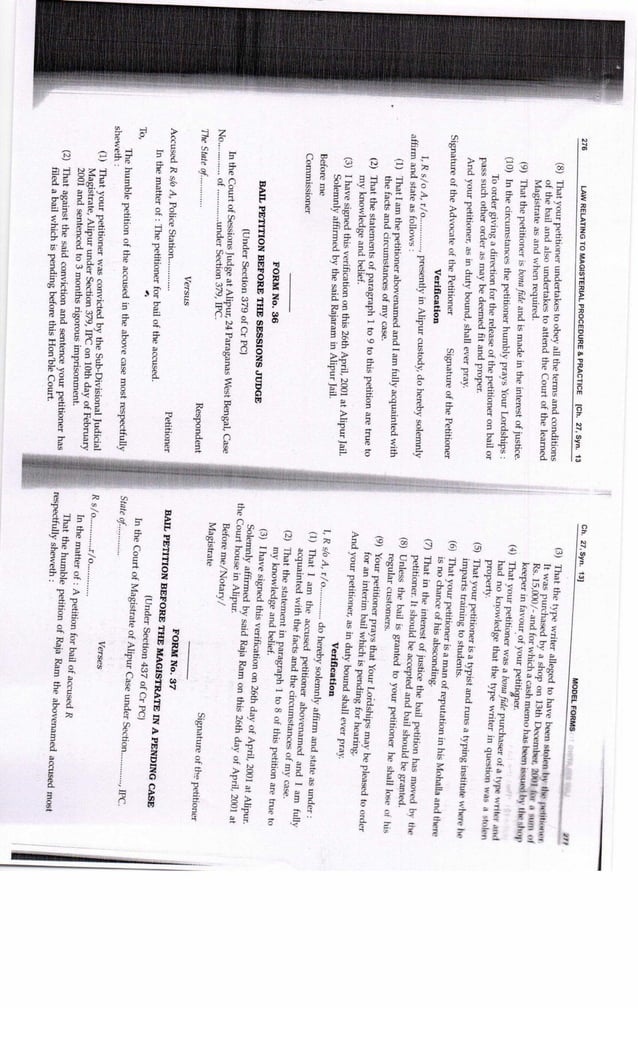 Executive magistrate sections and forms | PDF