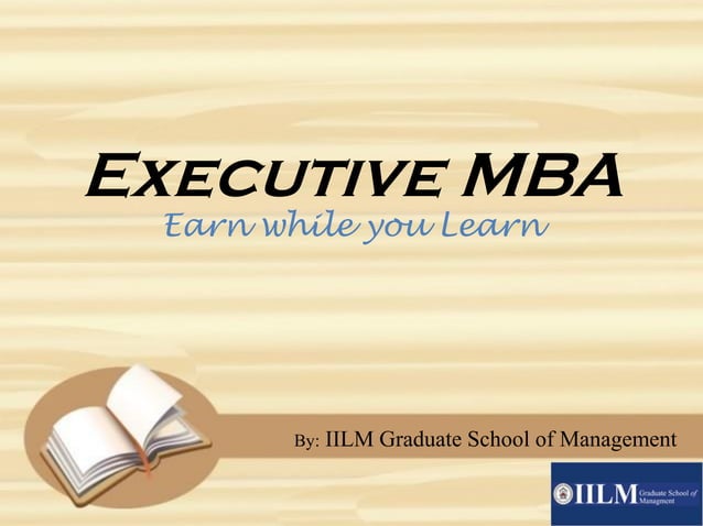 Executive mba | PPT