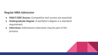Executive MBA vs. Regular MBA_ Unraveling the Differences.pptx