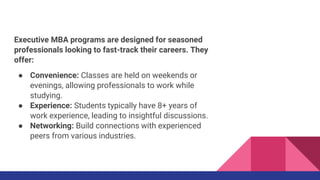 Executive MBA vs. Regular MBA_ Unraveling the Differences.pptx