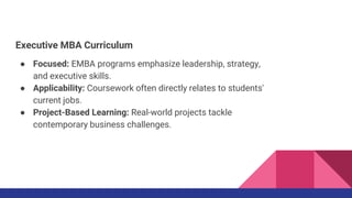 Executive MBA vs. Regular MBA_ Unraveling the Differences.pptx