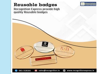 Executive name badges | PPTX