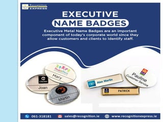 Executive name badges | PPT