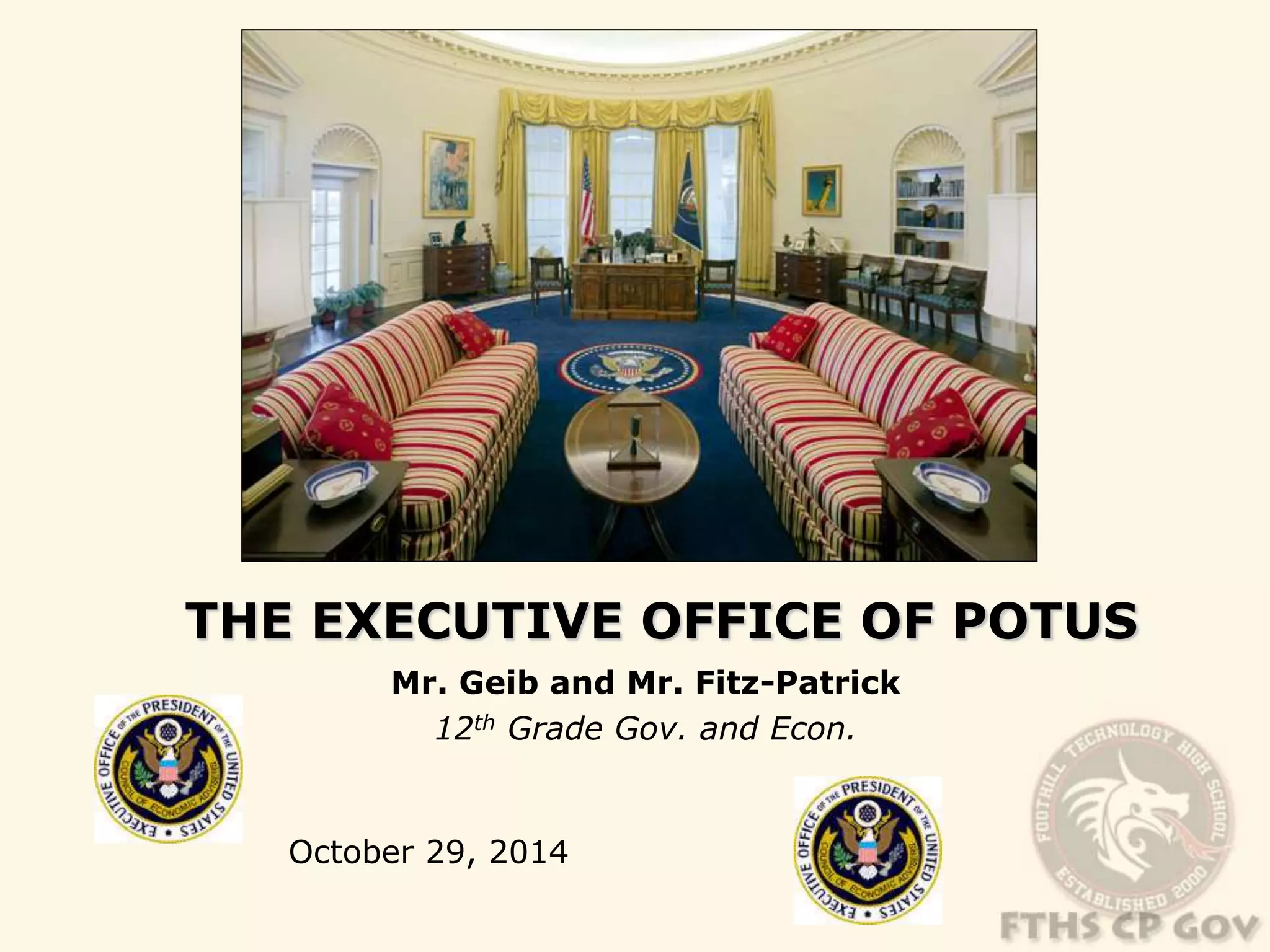 Executive Office POTUS | PPT