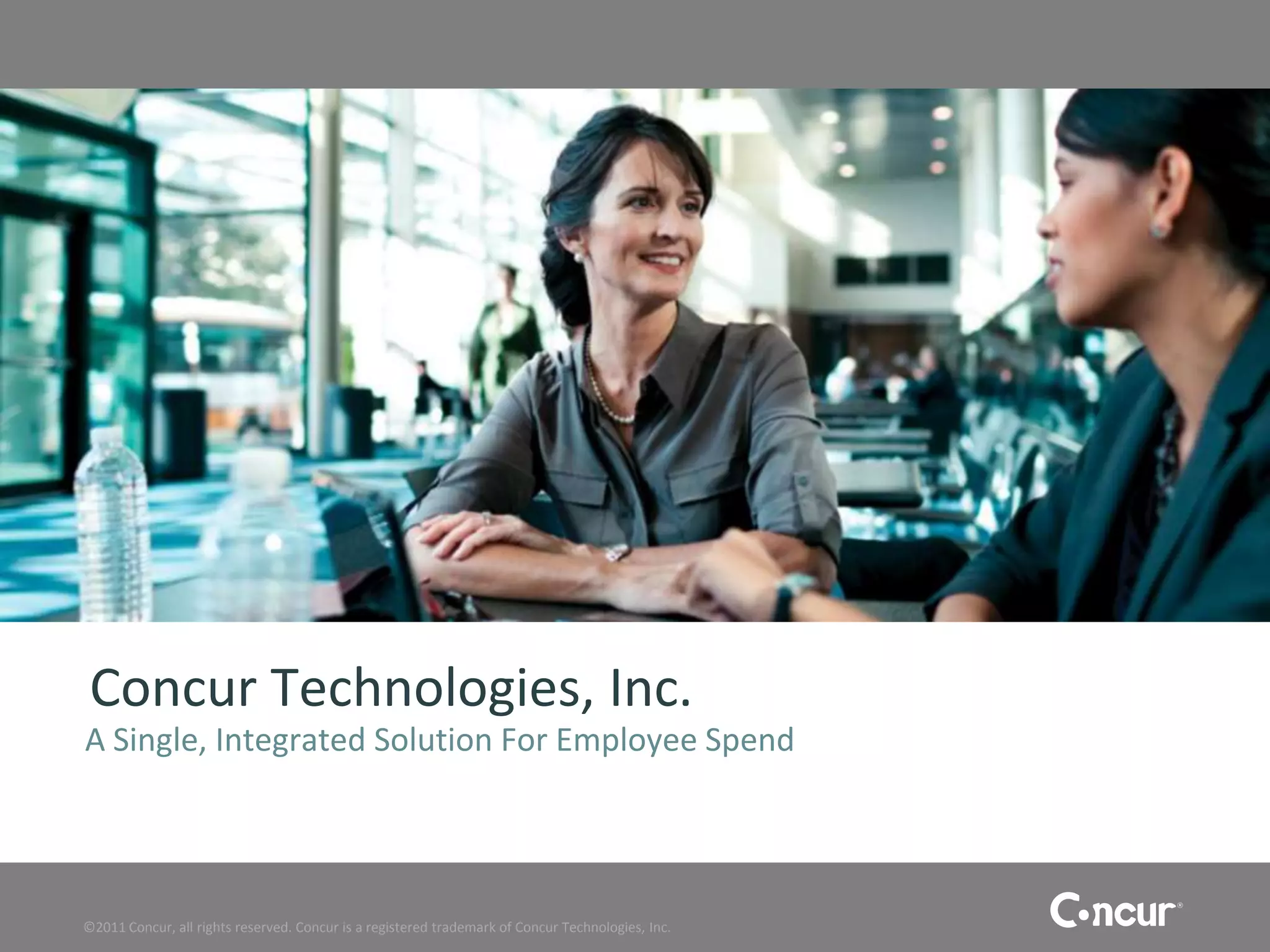Tell me about Concur | PPTX